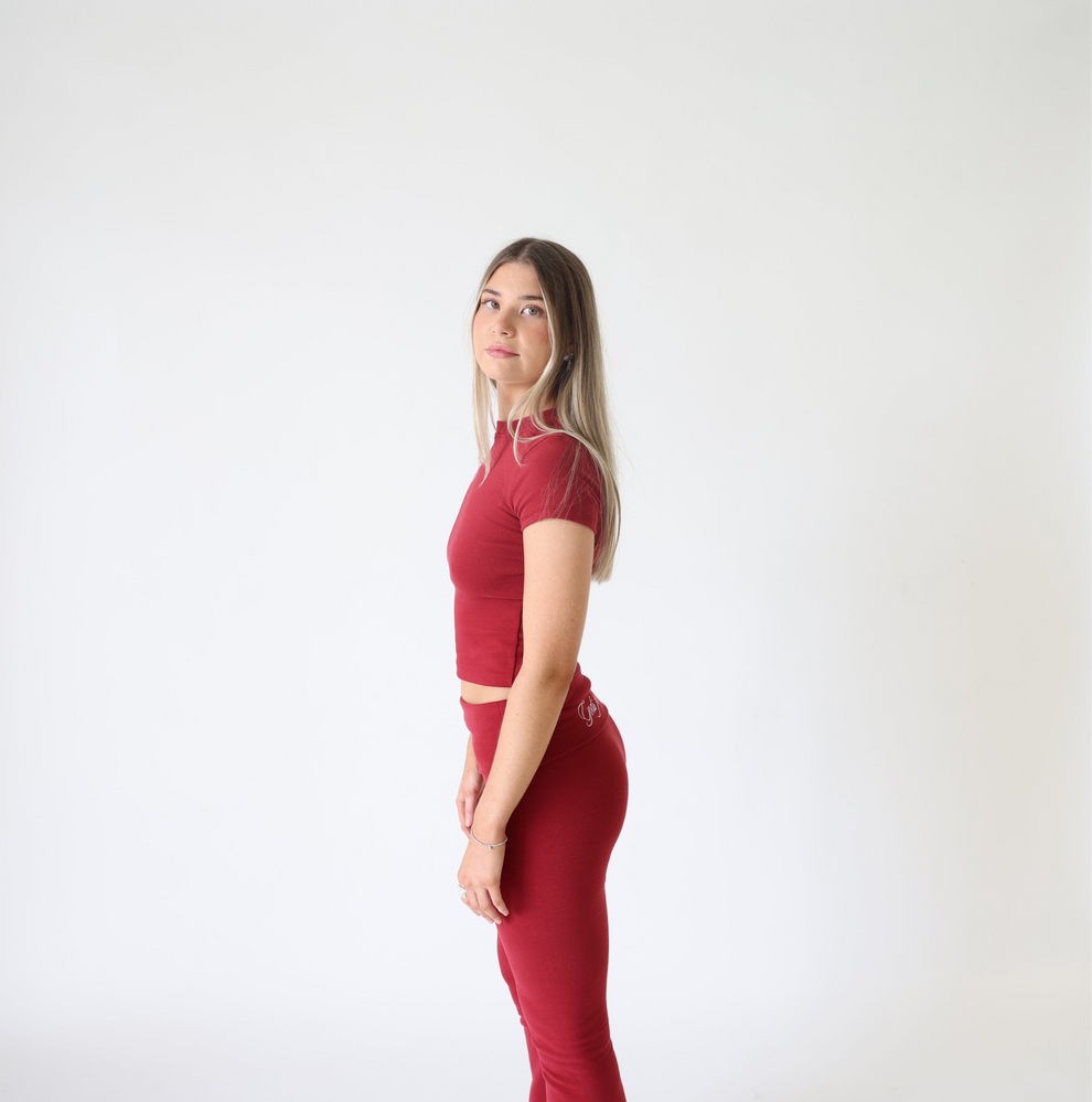 ‘Halo’ Pants - Burgundy – Gods Favourite